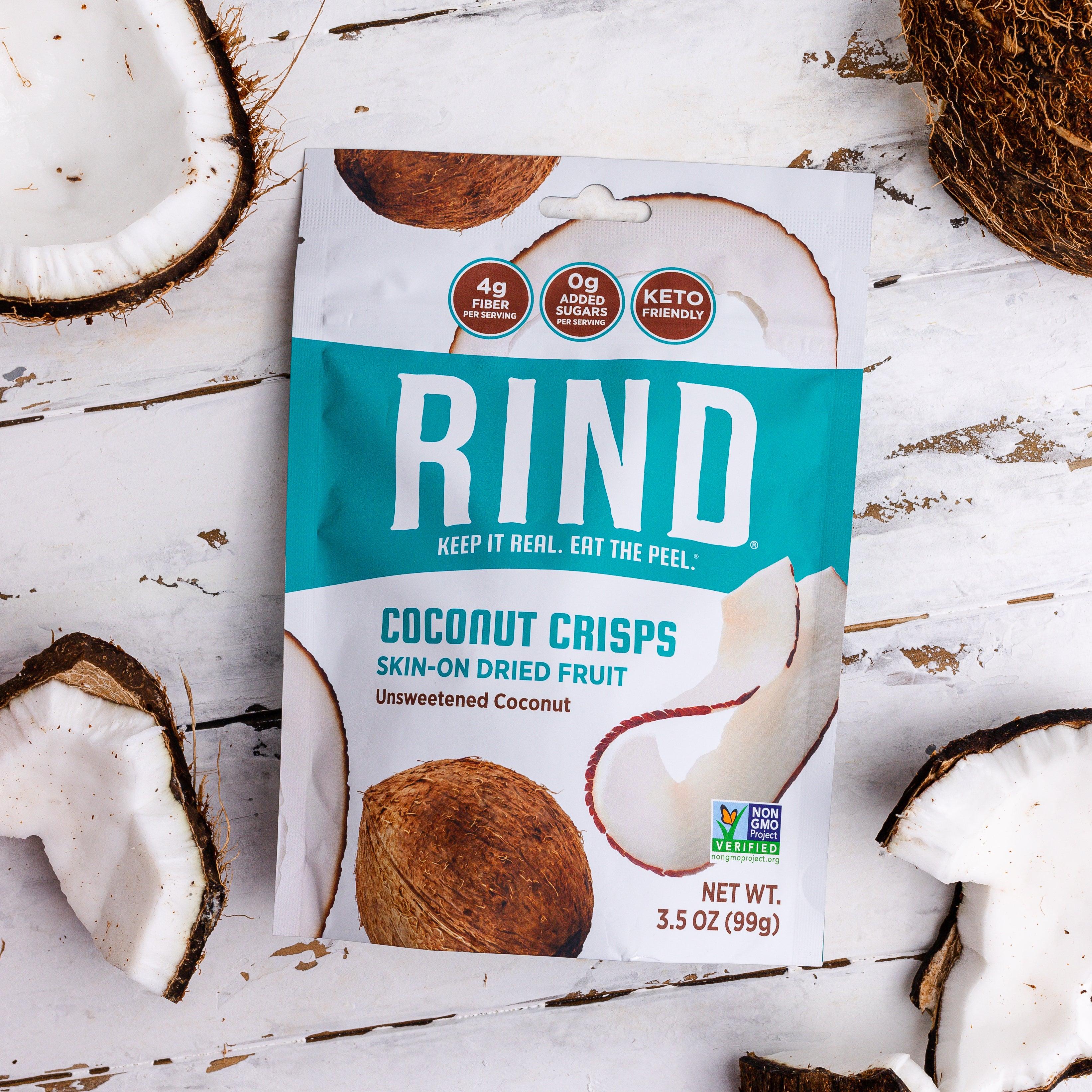 Rind Coconut Crisps | Healthy Vegan & Keto Snack – Little West